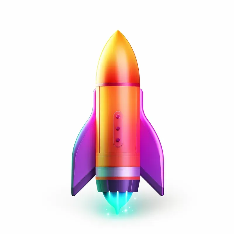 Gradient 3D Icons Modern Web Graphic Art Midjourney Prompt | PromptBase