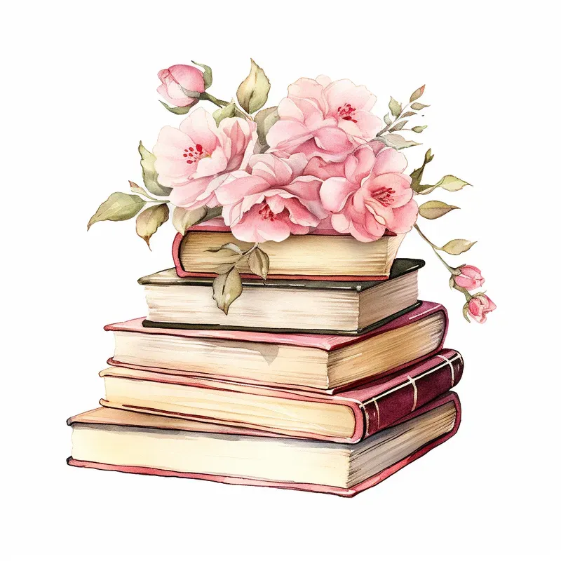 Shabby Chic Watercolor Cliparts Vintage Midjourney Prompt | PromptBase