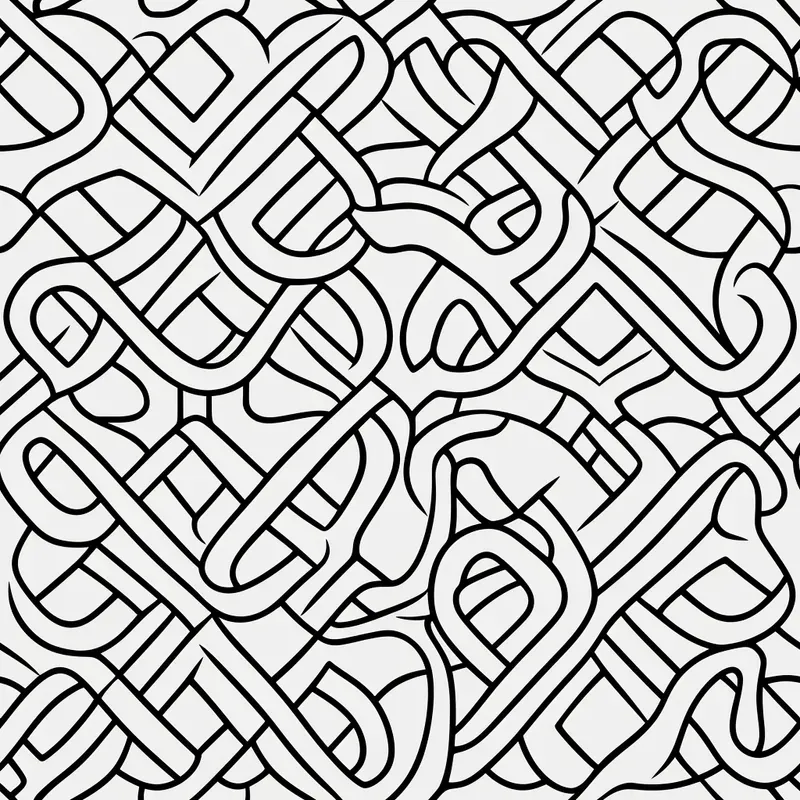 Coloring Book Patterns Seamless Pages Midjourney Prompt | PromptBase