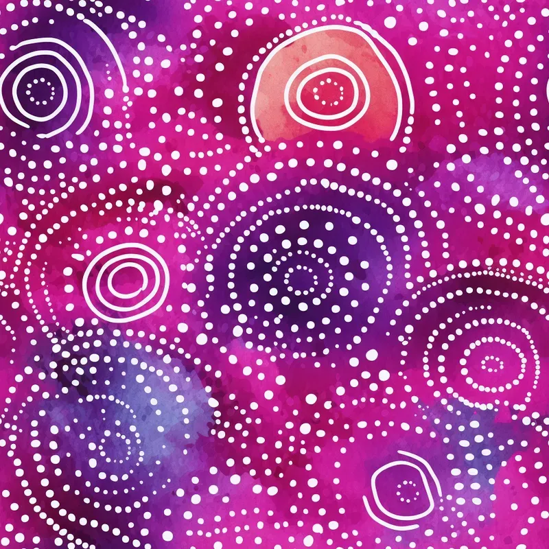 Aboriginal Watercolor Indigenous Patterns Midjourney Prompt | PromptBase