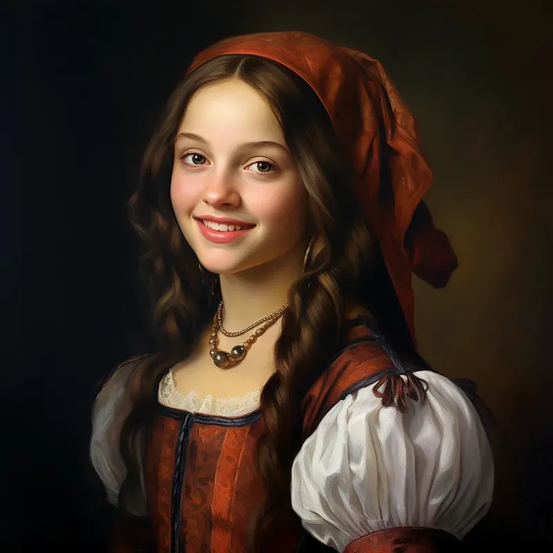 Renaissance Oil Paintings Portraits Artworks Midjourney Prompt | PromptBase