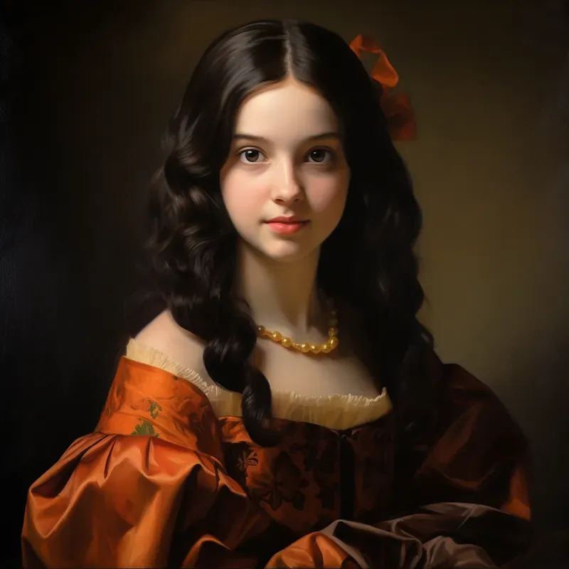 Renaissance Oil Paintings Portraits Artworks Midjourney Prompt | PromptBase