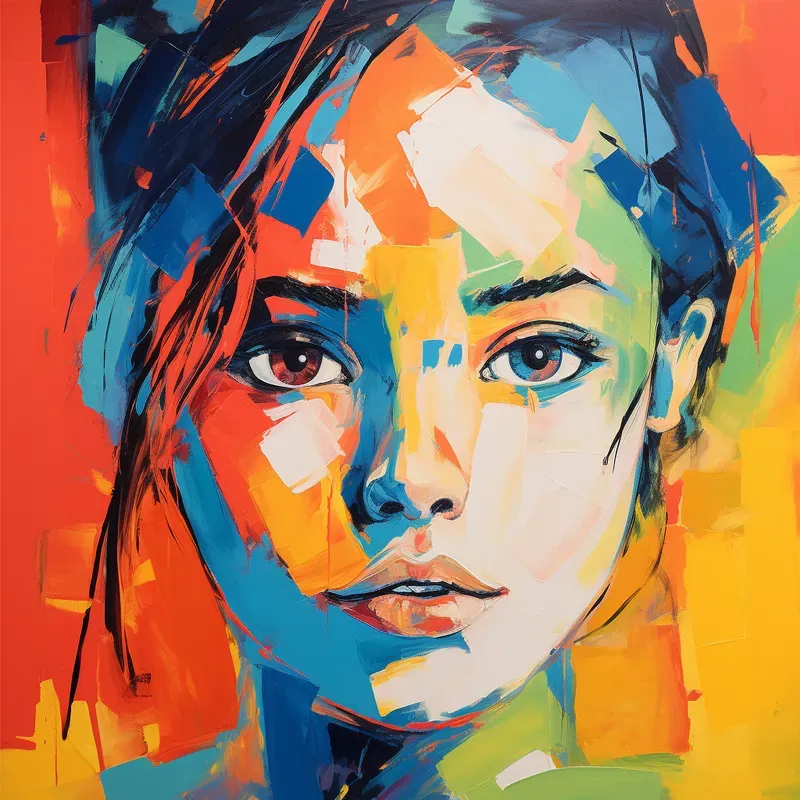 Fauvism Portraits Expressive Paintings Midjourney Prompt | PromptBase