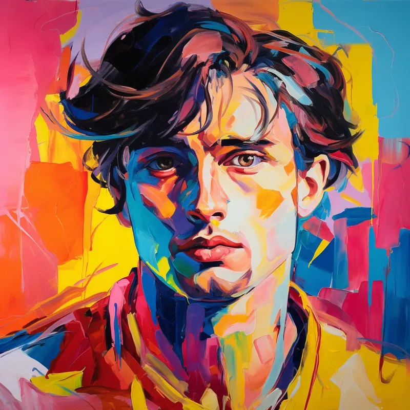 Fauvism Portraits Expressive Paintings Midjourney Prompt | PromptBase