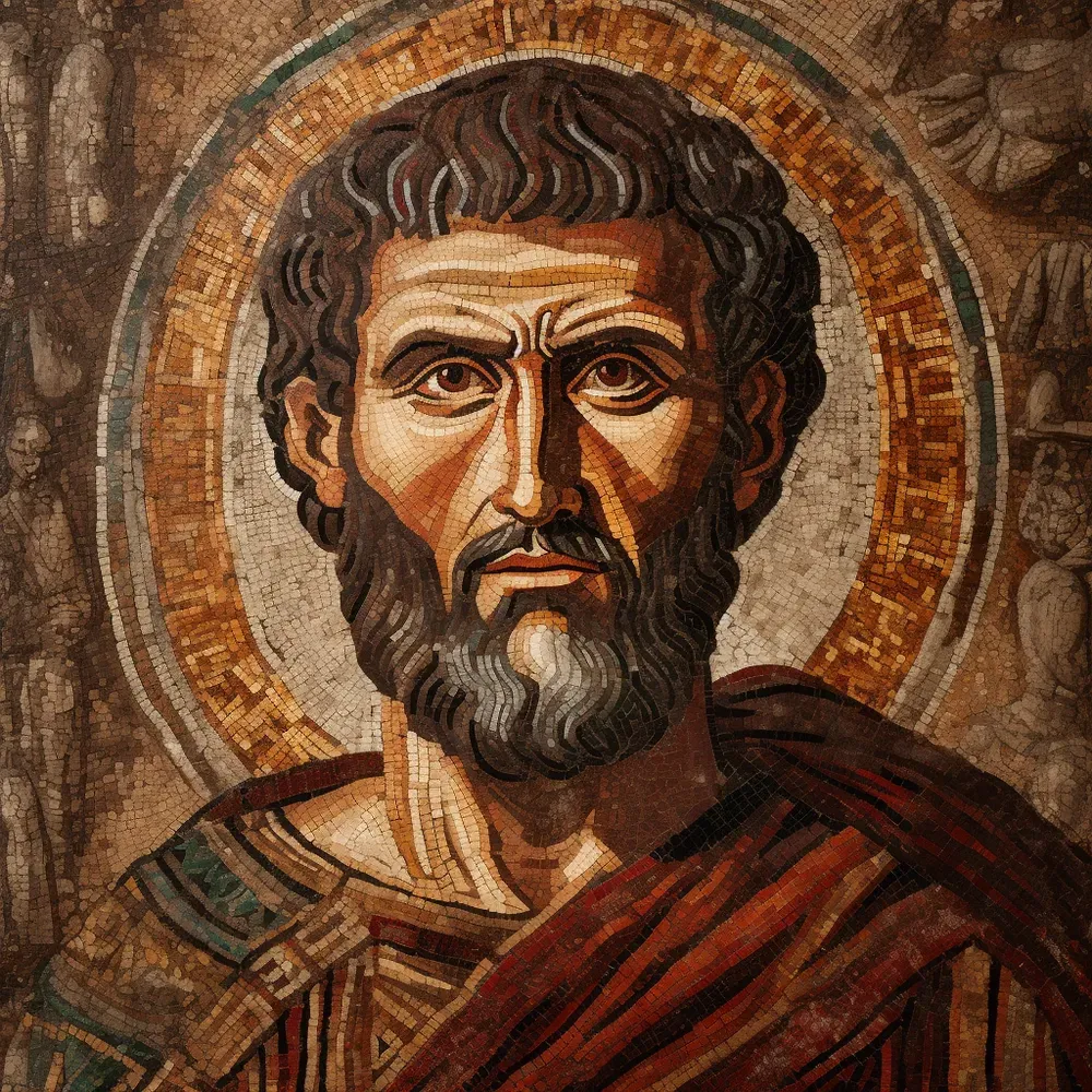 Roman Portraits Mosaics Ancient Artworks Midjourney Prompt | PromptBase