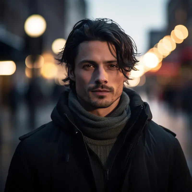 Street Photography Portraits Stock Image Midjourney Prompt | PromptBase