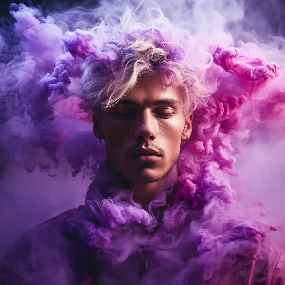 Smoke Bomb Portraits Stock Photos Images Midjourney Prompt | PromptBase