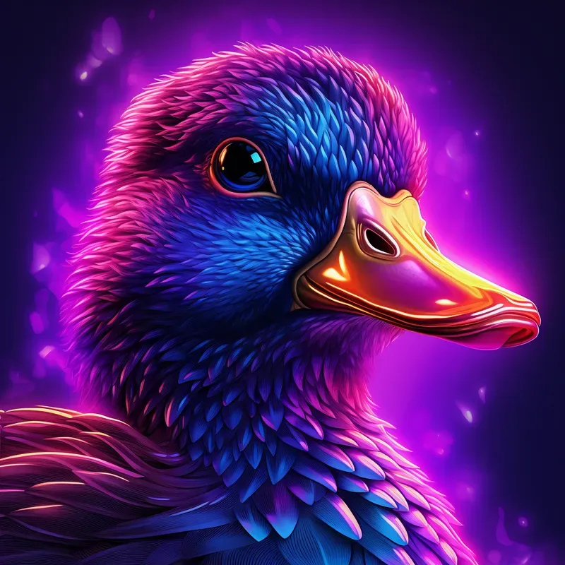 Animal Synthwave Neon Portraits Glow Artworks Midjourney Prompt ...