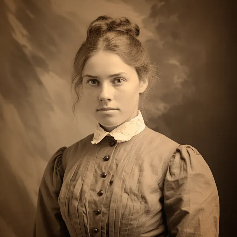 Sepia Portraits Vintage Photos Retro Art Midjourney Prompt | PromptBase