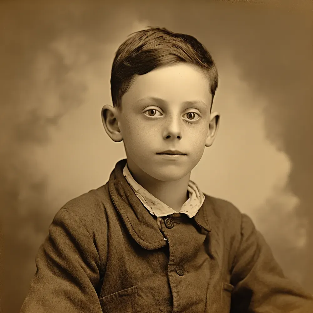 Sepia Portraits Vintage Photos Retro Art Midjourney Prompt | PromptBase