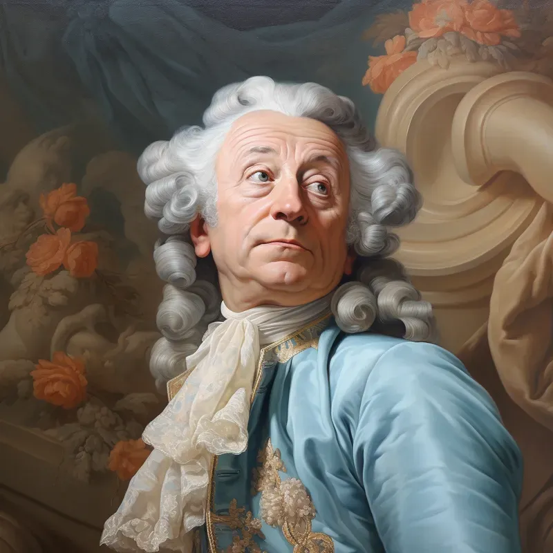 Rococo Portraits Oil Paintings Artworks Midjourney Prompt | PromptBase