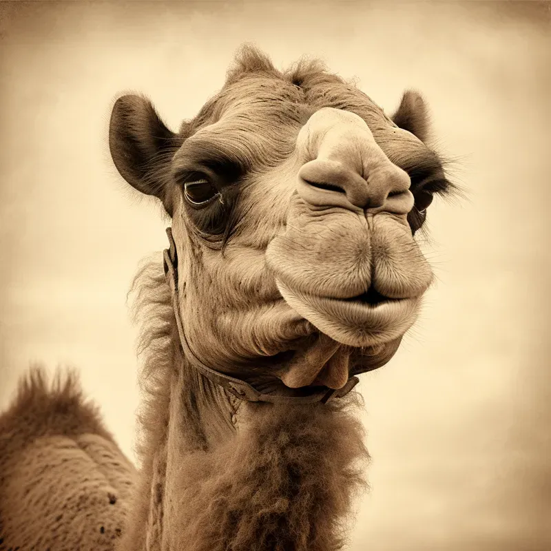 Sepia Animal Portraits Retro Photographs Midjourney Prompt | PromptBase
