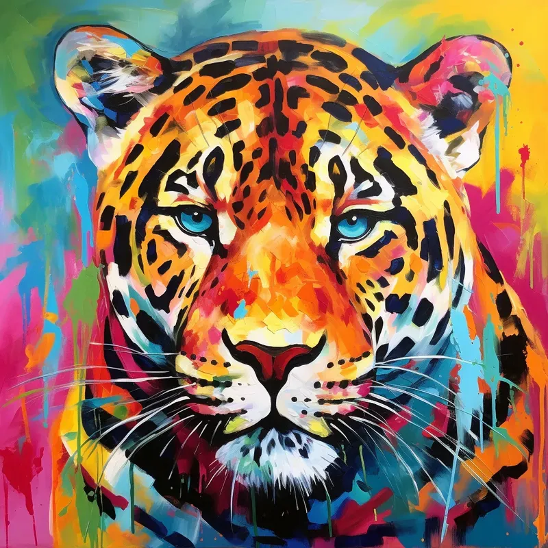 Fauvism Animal Portraits Oil Paintings Midjourney Prompt | PromptBase