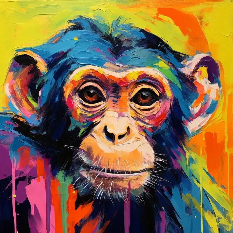 Fauvism Animal Portraits Oil Paintings Midjourney Prompt | PromptBase