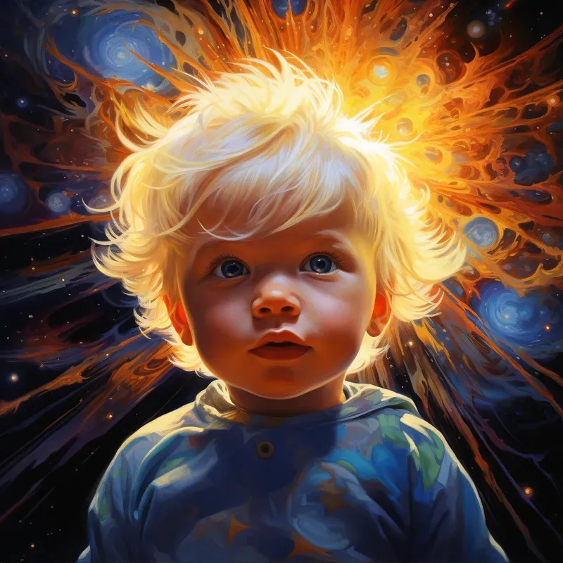 Abstract Cosmic Portraits Oil Paintings Midjourney Prompt | PromptBase