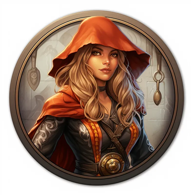 RPG Token Portraits Fantasy Video Games Midjourney Prompt | PromptBase