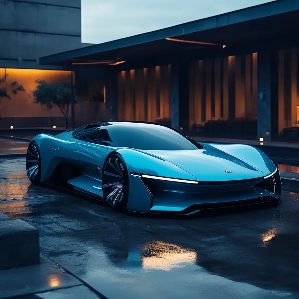 Futuristic Sport Cars Sci-fi Photography Midjourney Prompt | PromptBase