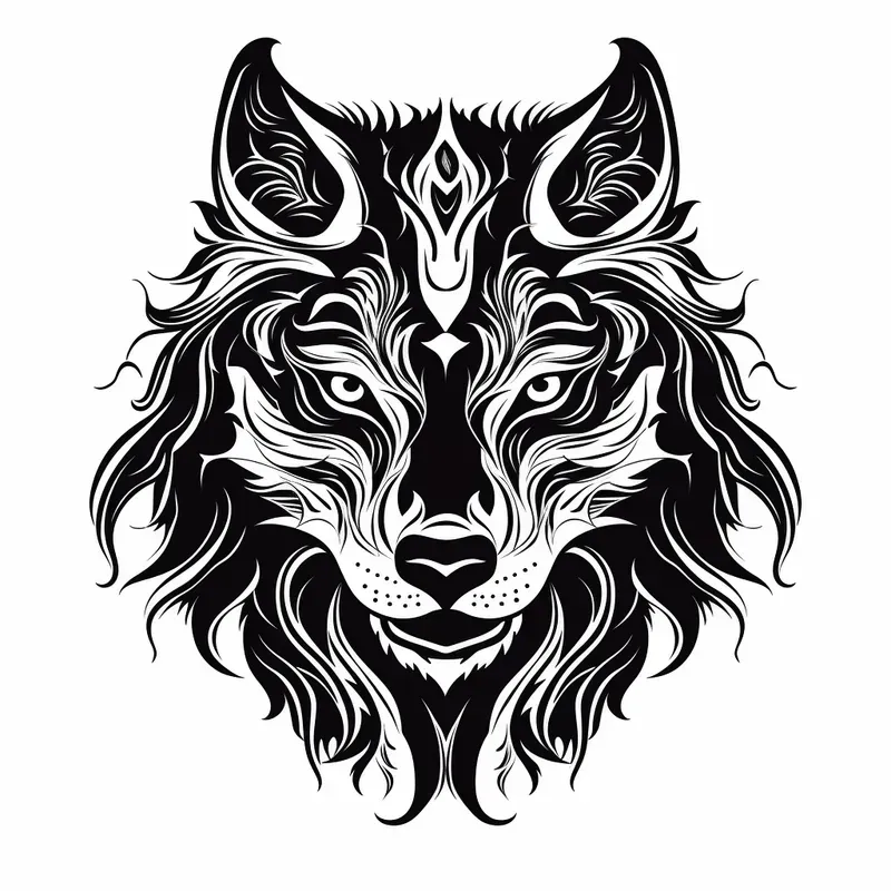 Custom Tribal Tattoo Art Template Designs Midjourney Prompt | PromptBase