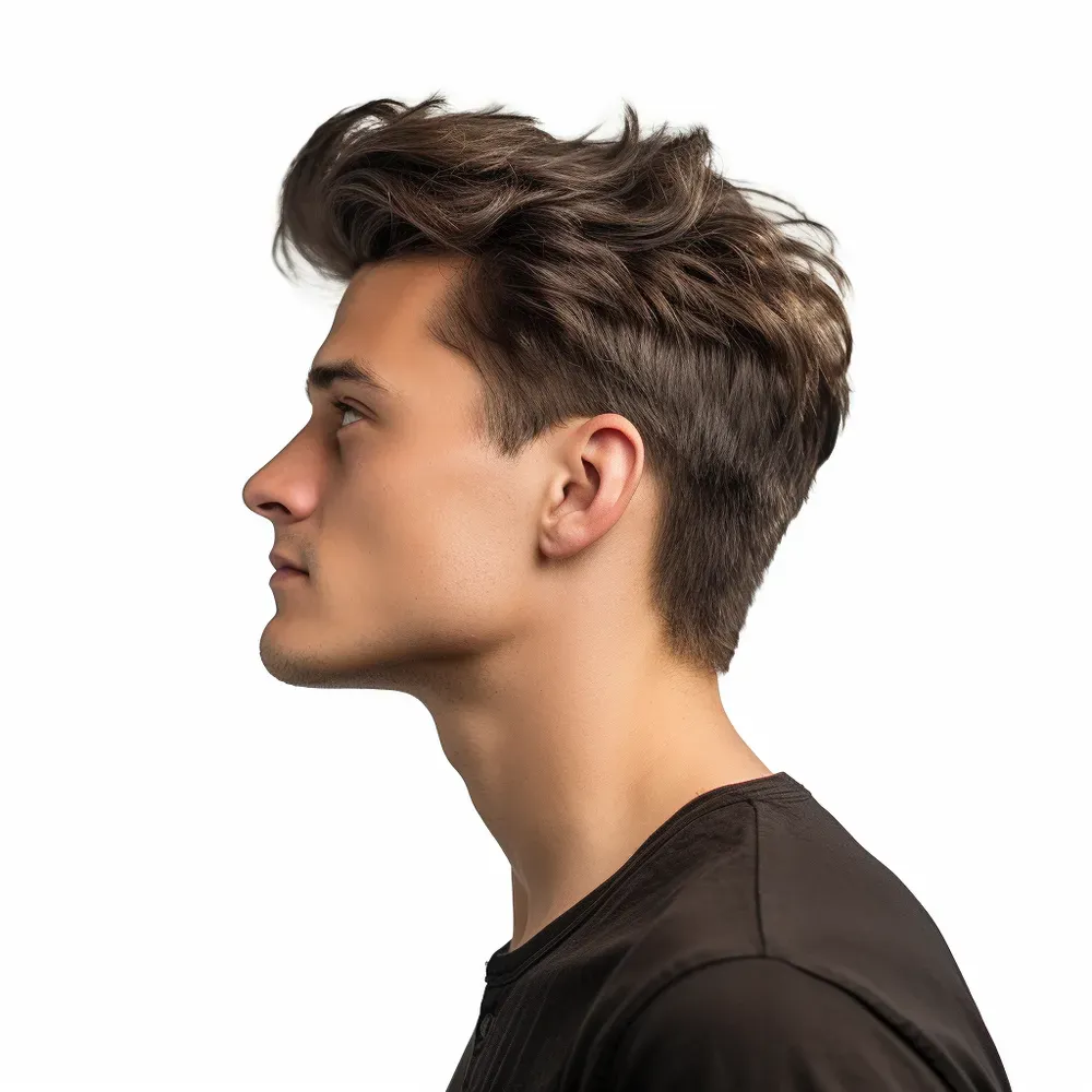 Side View Portraits Stock Photos Images Midjourney Prompt | PromptBase