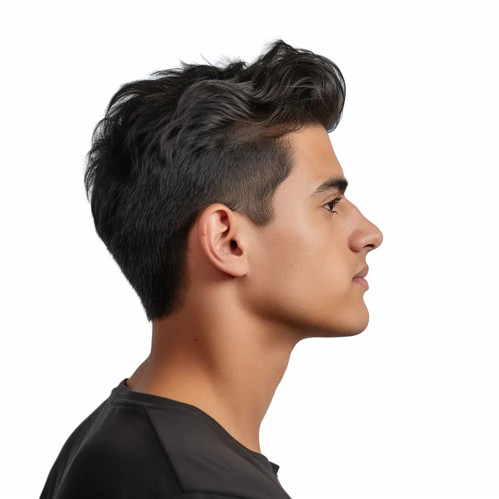 Side View Portraits Stock Photos Images Midjourney Prompt | PromptBase