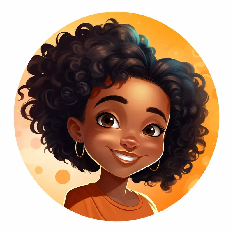 Cartoon Profile Pictures Circular Avatars Midjourney Prompt | PromptBase