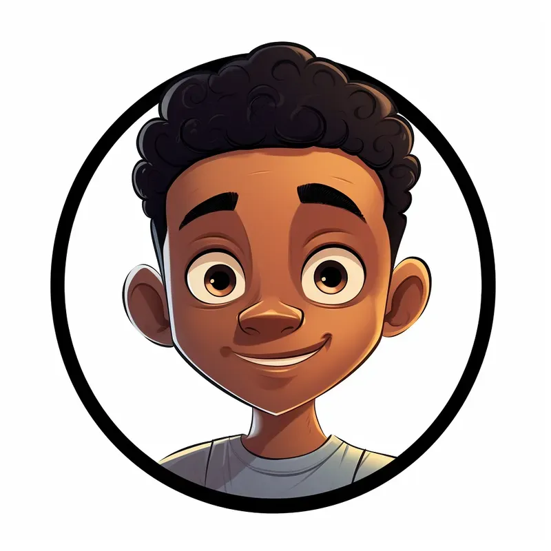 Cartoon Profile Pictures Circular Avatars Midjourney Prompt | PromptBase