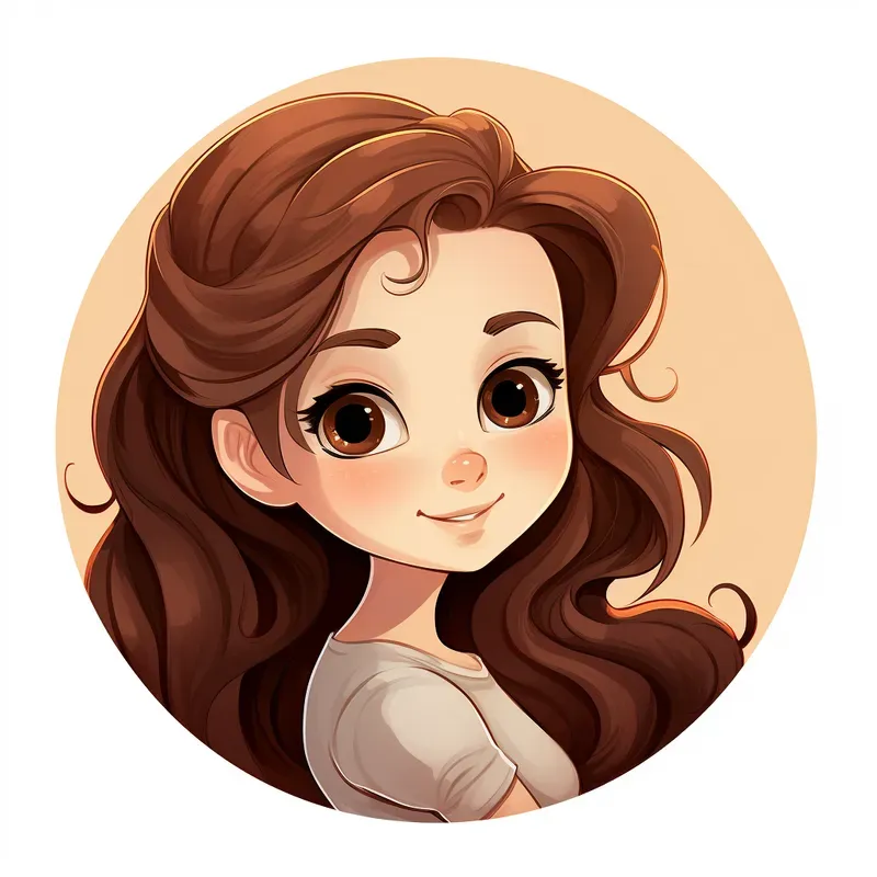 Cartoon Profile Pictures Circular Avatars Midjourney Prompt | PromptBase