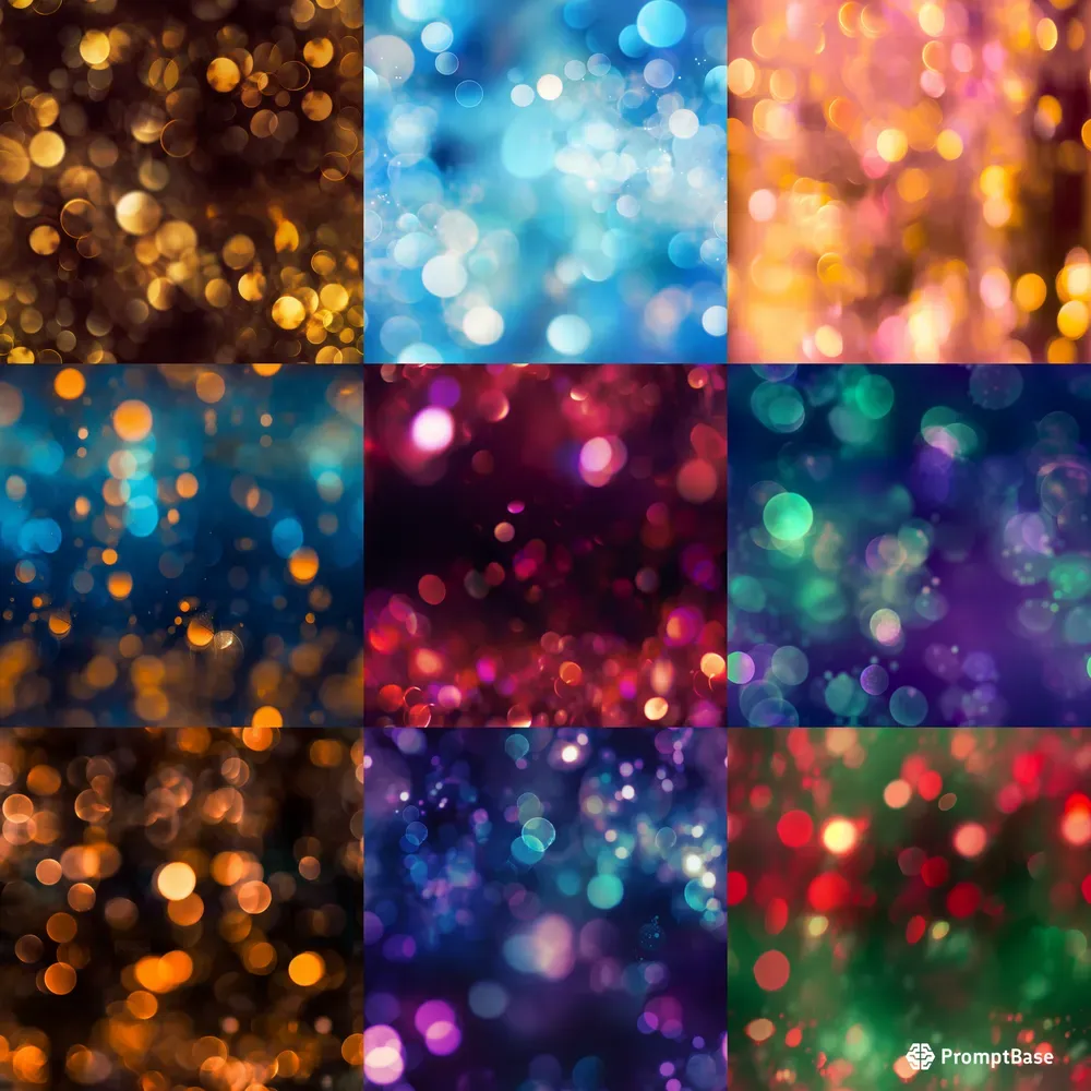 Bokeh Patterns Midjourney Prompt | PromptBase