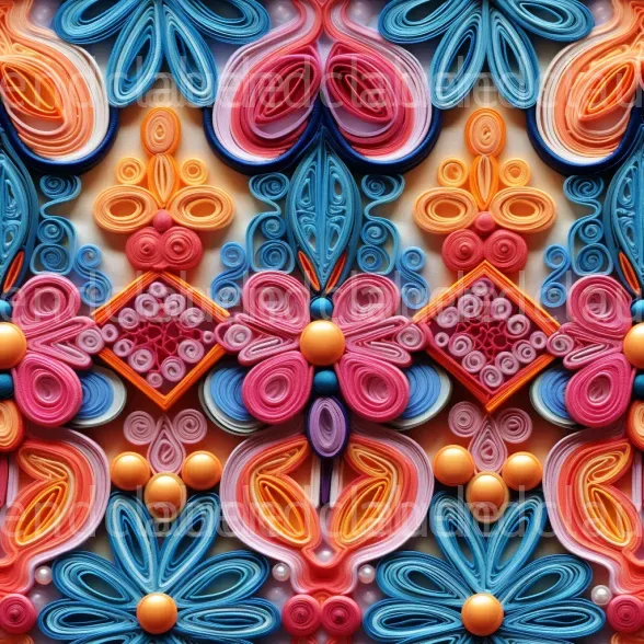 Soutache Patterns Midjourney Prompt | PromptBase