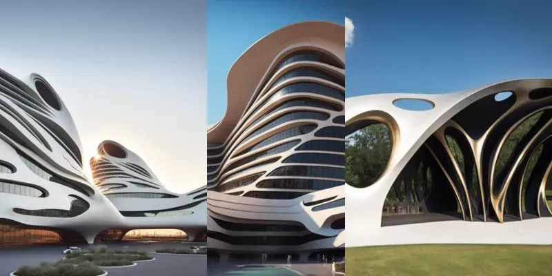 Architects Futures Inspired By Zaha Hadid Midjourney Prompt | PromptBase