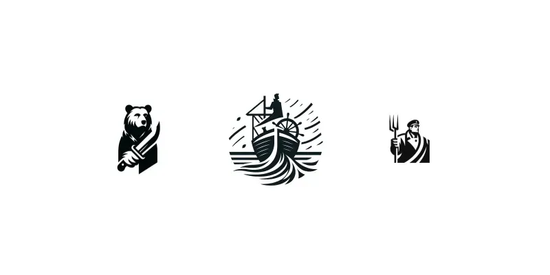 Bold Minimalist Blackonwhite Logos DALL·E Prompt | PromptBase