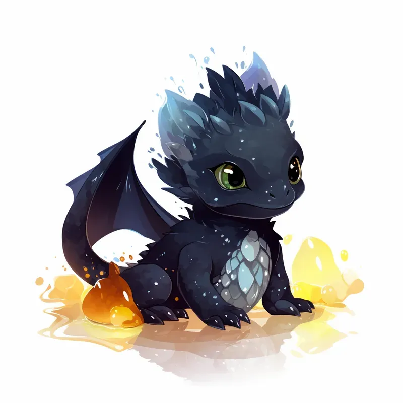 Enchanting Miniature Dragons Midjourney Prompt | PromptBase