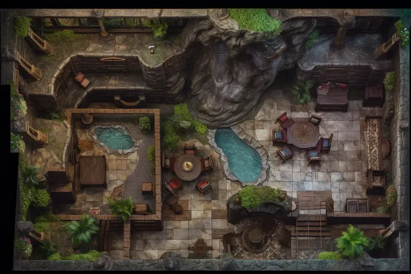 DnD Tavern Maps Midjourney Prompt | PromptBase