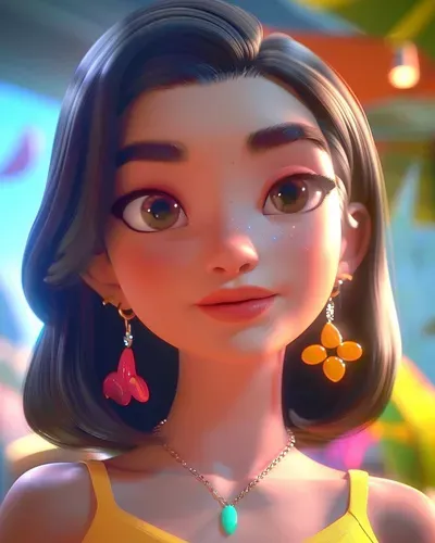 Hyperdetailed Pixar Style Character App | PromptBase