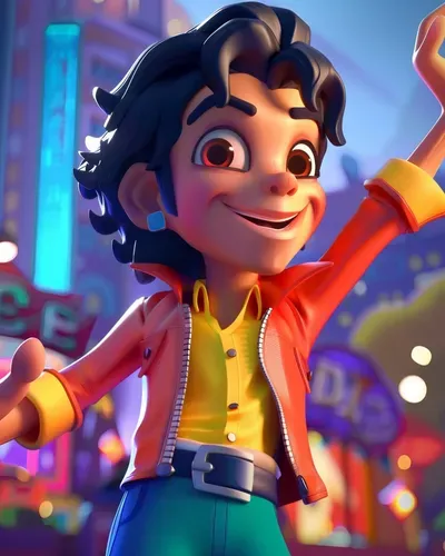 Hyperdetailed Pixar Style Character App | PromptBase