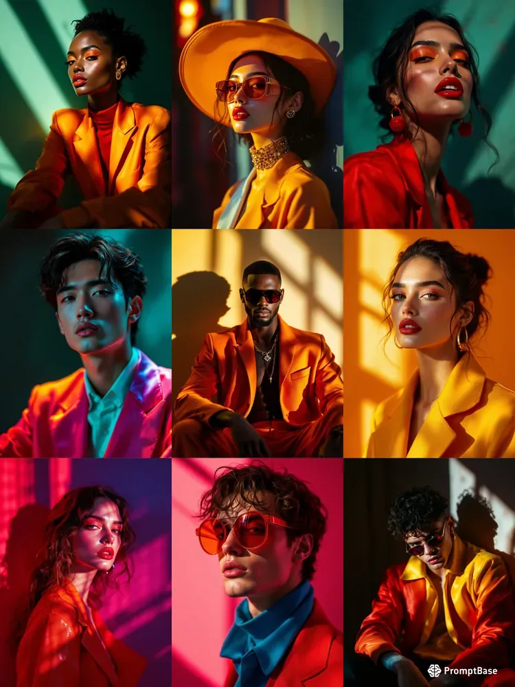 High Fashion Editorial Model Photos FLUX Prompt | PromptBase