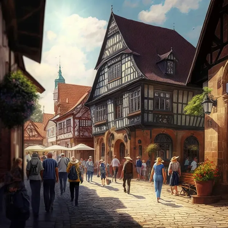 Traditional German Cities Midjourney Prompt | PromptBase
