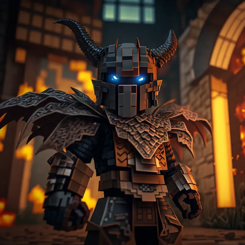 Next-gen Minecraft Characters Midjourney Prompt | PromptBase