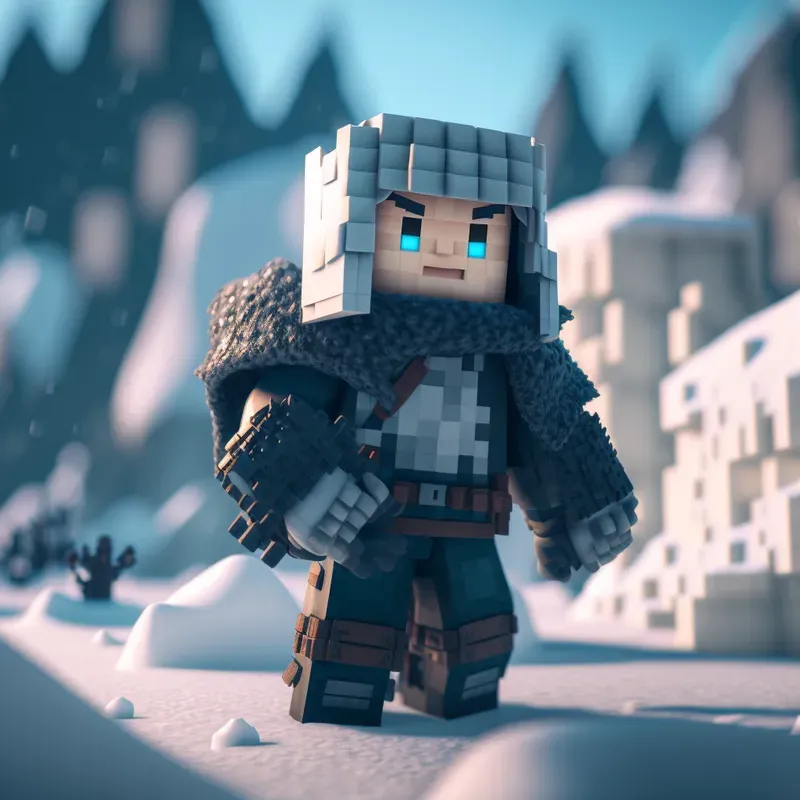 Next-gen Minecraft Characters Midjourney Prompt | PromptBase