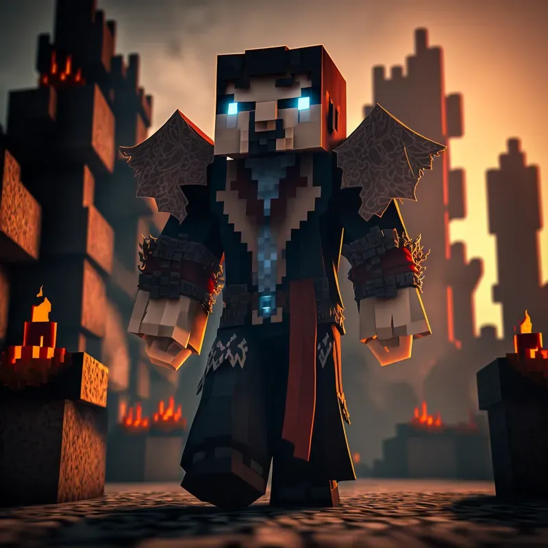 Next-gen Minecraft Characters Midjourney Prompt | PromptBase