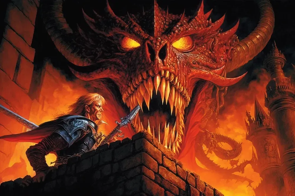 Osr Fantasy Tabletop RPG Game Midjourney Prompt | PromptBase