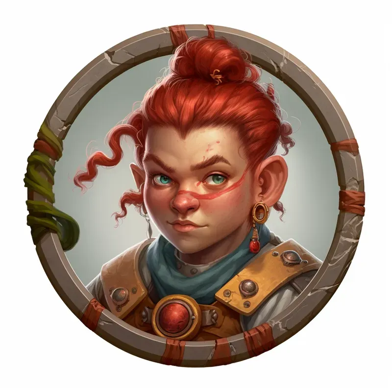 Fantasy RPG Token Portraits Midjourney Prompt | PromptBase