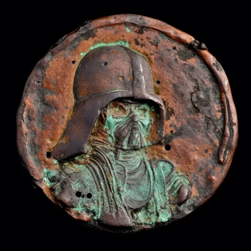 Oxidized Copper Coins Midjourney Prompt | PromptBase