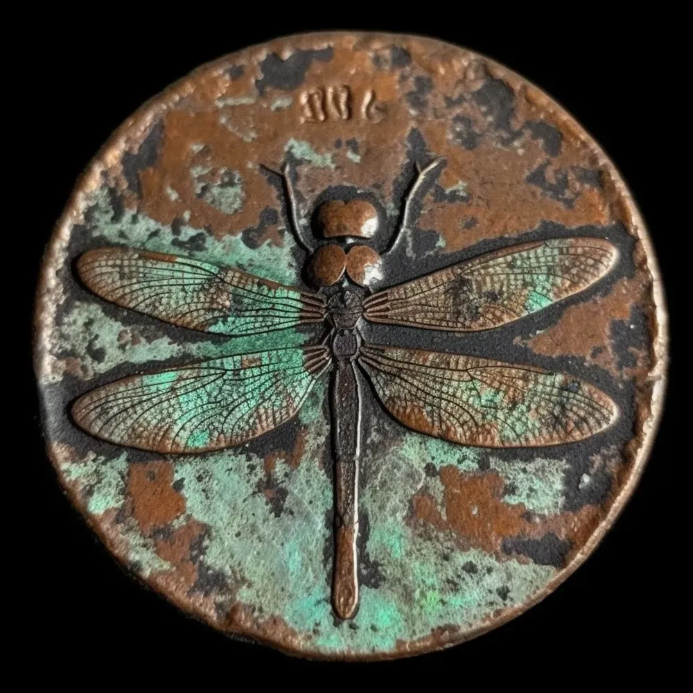 Oxidized Copper Coins Midjourney Prompt | PromptBase