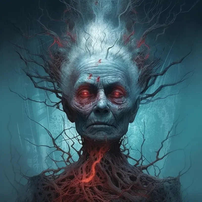 Bloody Roots Grotesque Portraits Midjourney Prompt | PromptBase