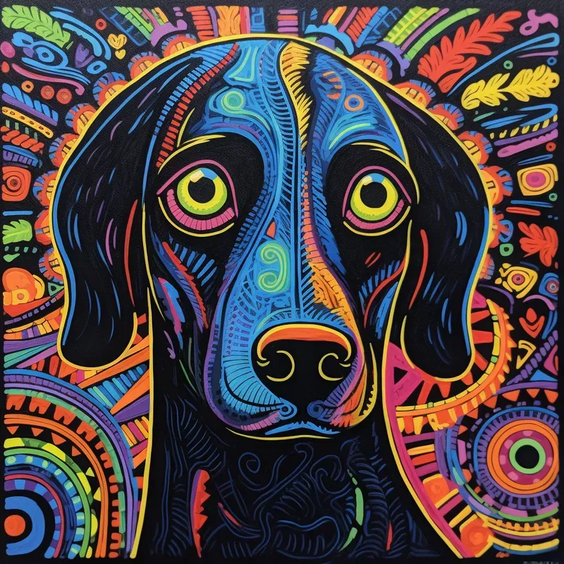 Trippy Psychedelic Portraits Midjourney Prompt | PromptBase