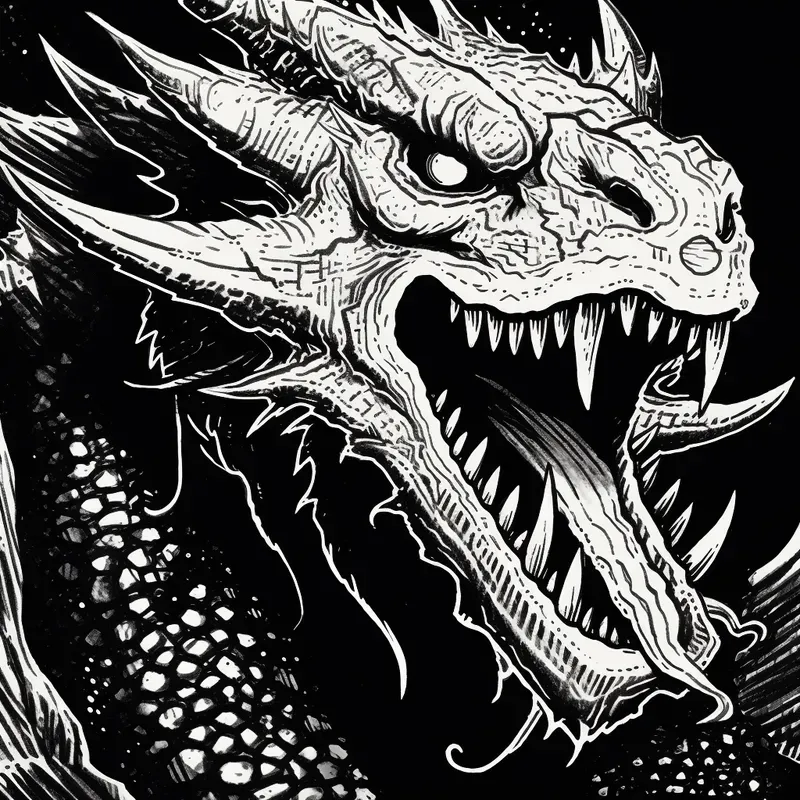 Old School Renaissance DnD Illustrations Midjourney Prompt | PromptBase