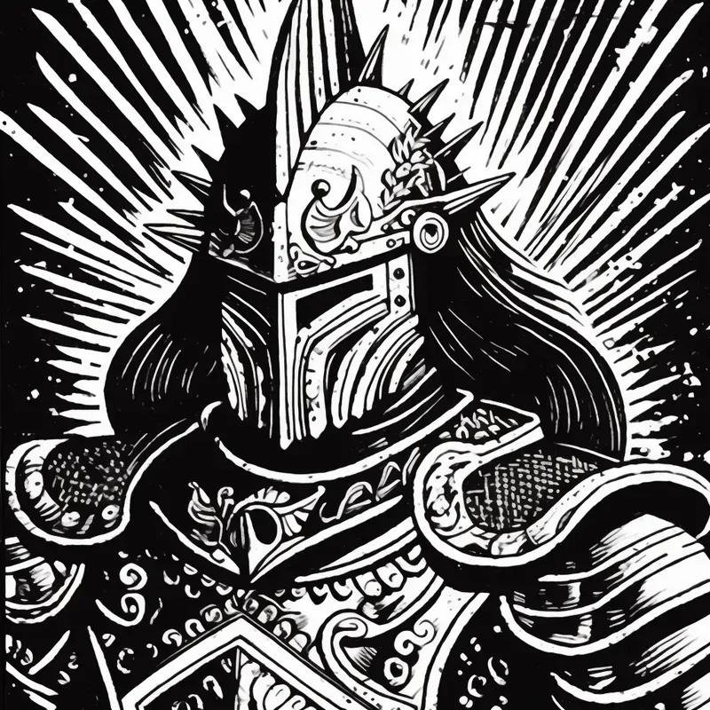 Old School Renaissance DnD Illustrations Midjourney Prompt | PromptBase