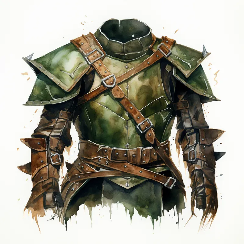 Ranger Inspired Fantasy DnD Assets Midjourney Prompt | PromptBase