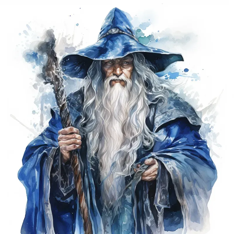 Wizard Inspired Fantasy DnD Assets Midjourney Prompt | PromptBase
